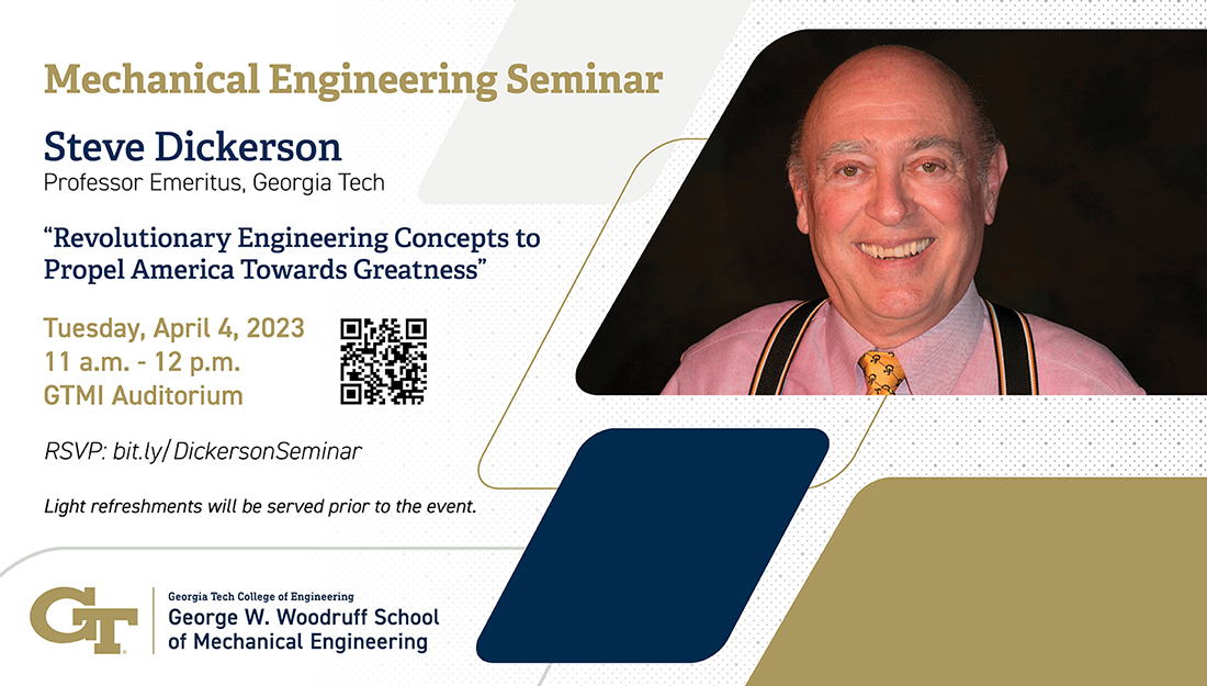 Woodruff School of Mechanical Engineering Seminar | George W. Woodruff School of Mechanical ...